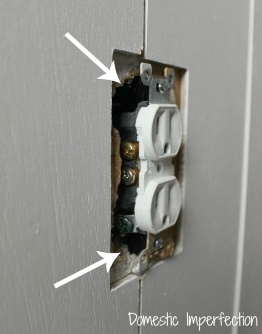 How to extend an outlet to be flush with a new wall - Wildfire Interiors