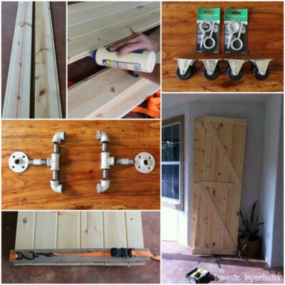 Double bypass sliding barn door system - A DIY FAIL - Wildfire Interiors