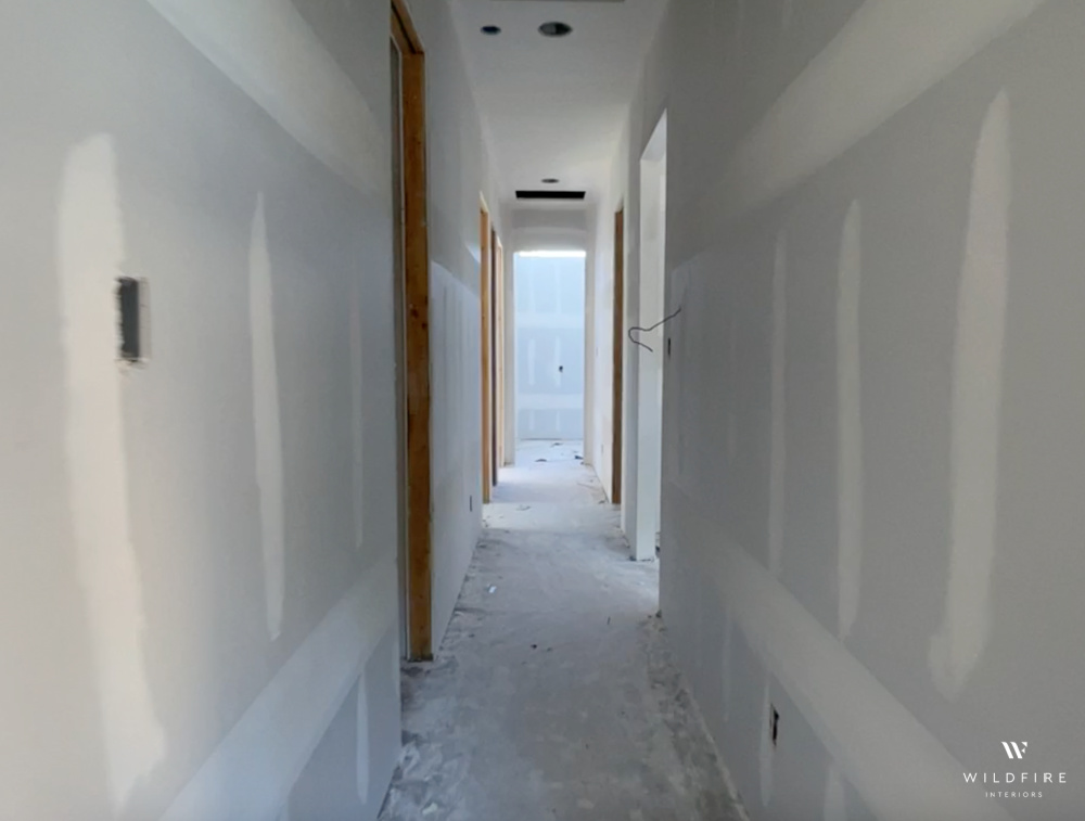 Interior House Tour (Drywall Stage) - Wildfire Interiors